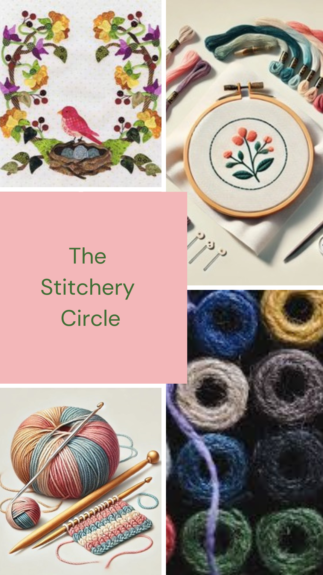 The Stitchery Circle February 2025 | Cactus Quilt Shop